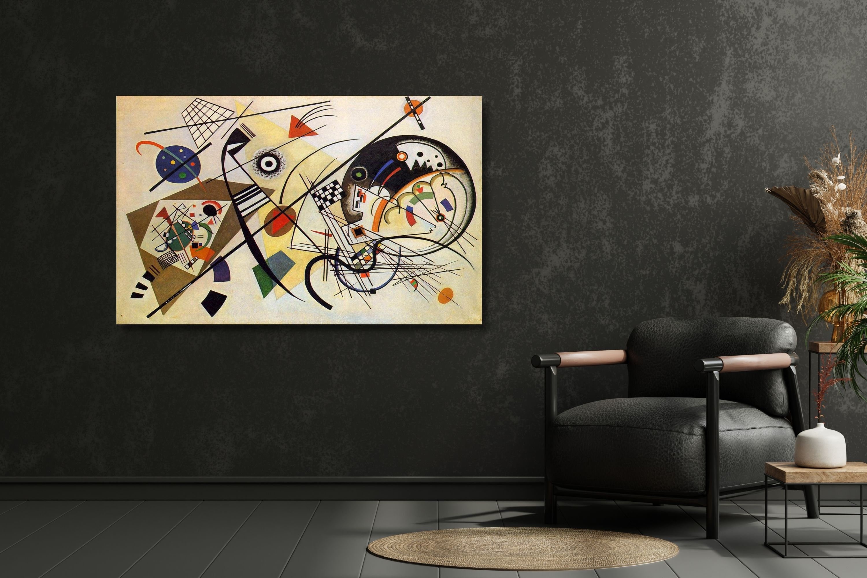 Wassily Kandinsky Transverse Line Poster/ Canvas Art - Etsy