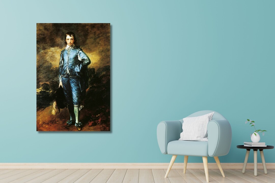 The Blue Boy by Thomas Canvas Wall Art, Blue Boy Decor, Thomas ...