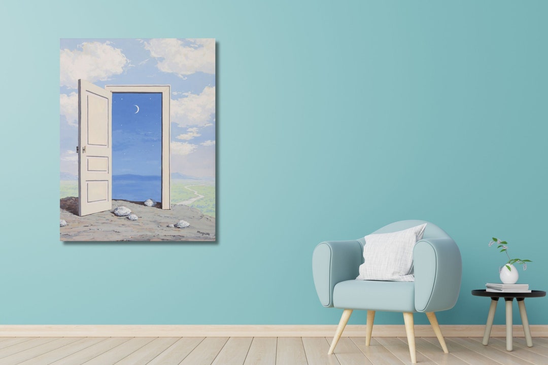 Rene Magritte the Knowledge Art Print, René Magritte Canvas Wall Art ...