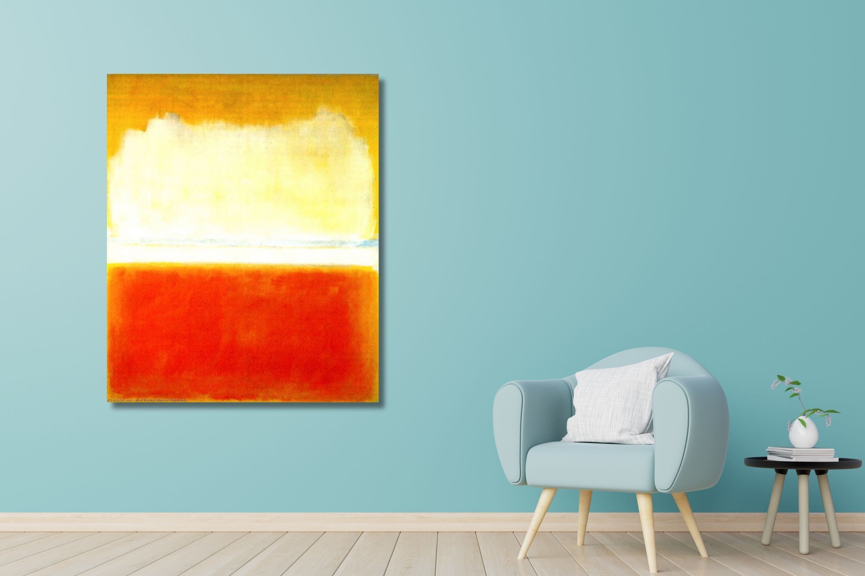 Rothko Painting Rothko Wall Art Mark Rothko Rothko Untitled - Etsy