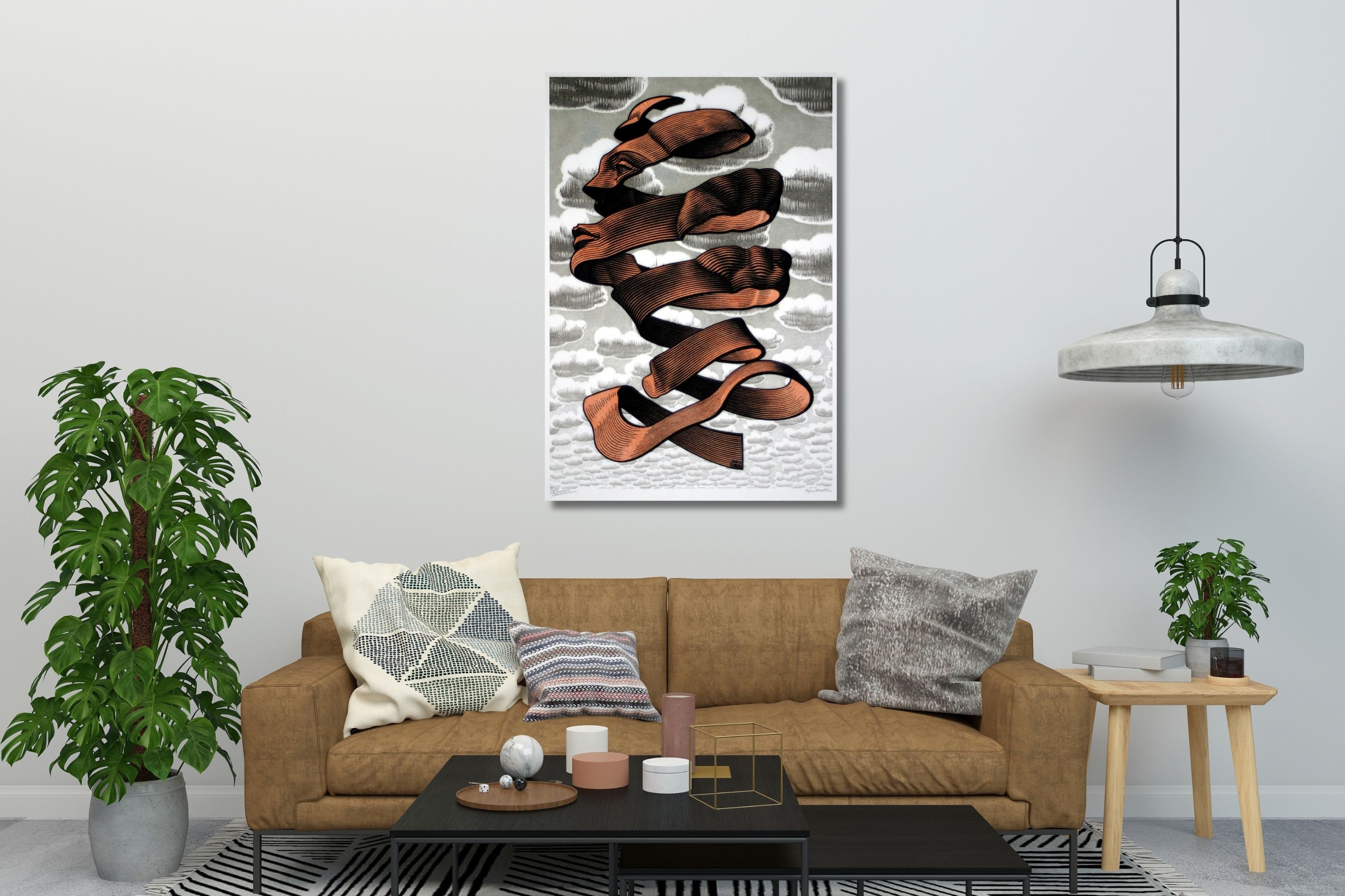 Rind by M.C. Escher Canvas Print, Maurits Cornelis Escher Print Arts ...