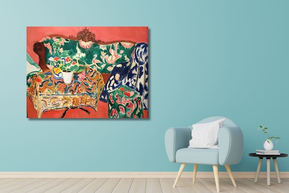 Henri Matisse Fauvism Still Life Fauvism Canvas Wall Art Henri