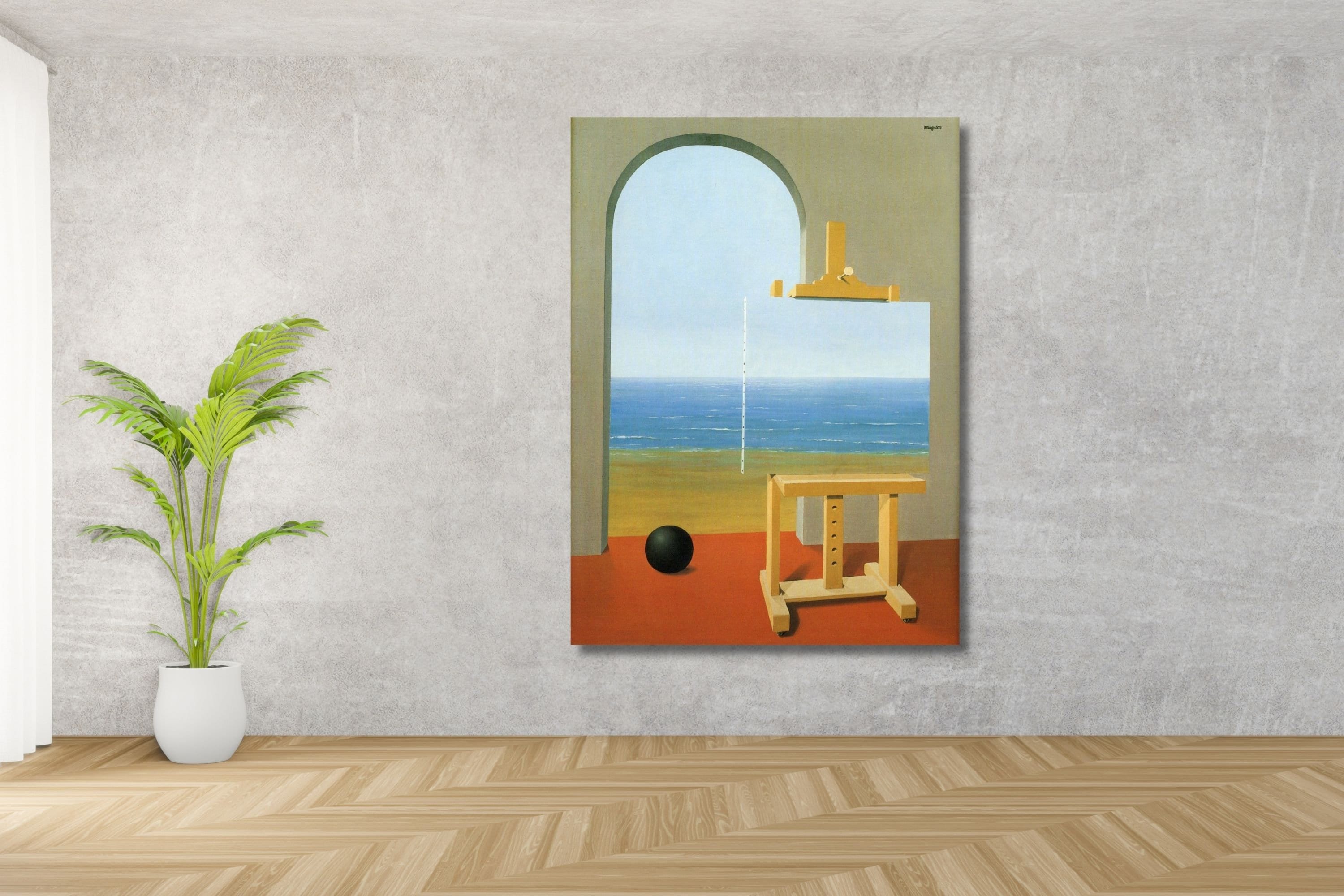 Rene Magritte the Human Condition Poster/canvas Wall Arts,rene Magritte ...