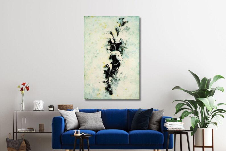 The Deep by Jackson Pollock Canvas High-quality Wall Art Painting Print ...