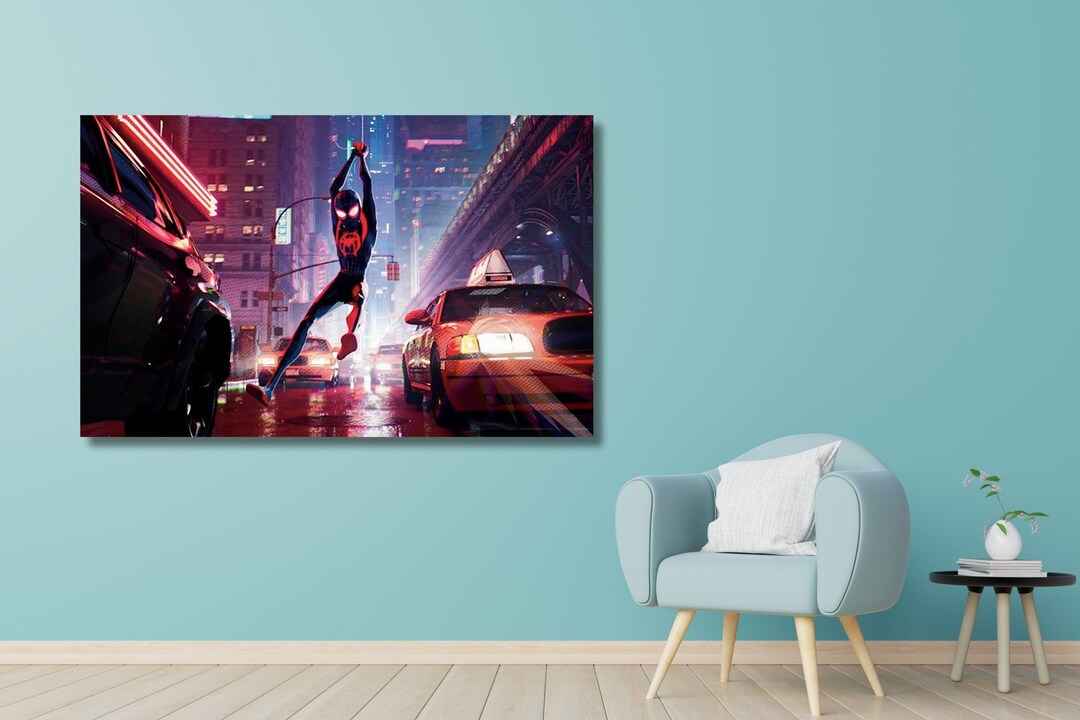 Spider-man Poster spiderman Canvas Print Art Game Room Man - Etsy