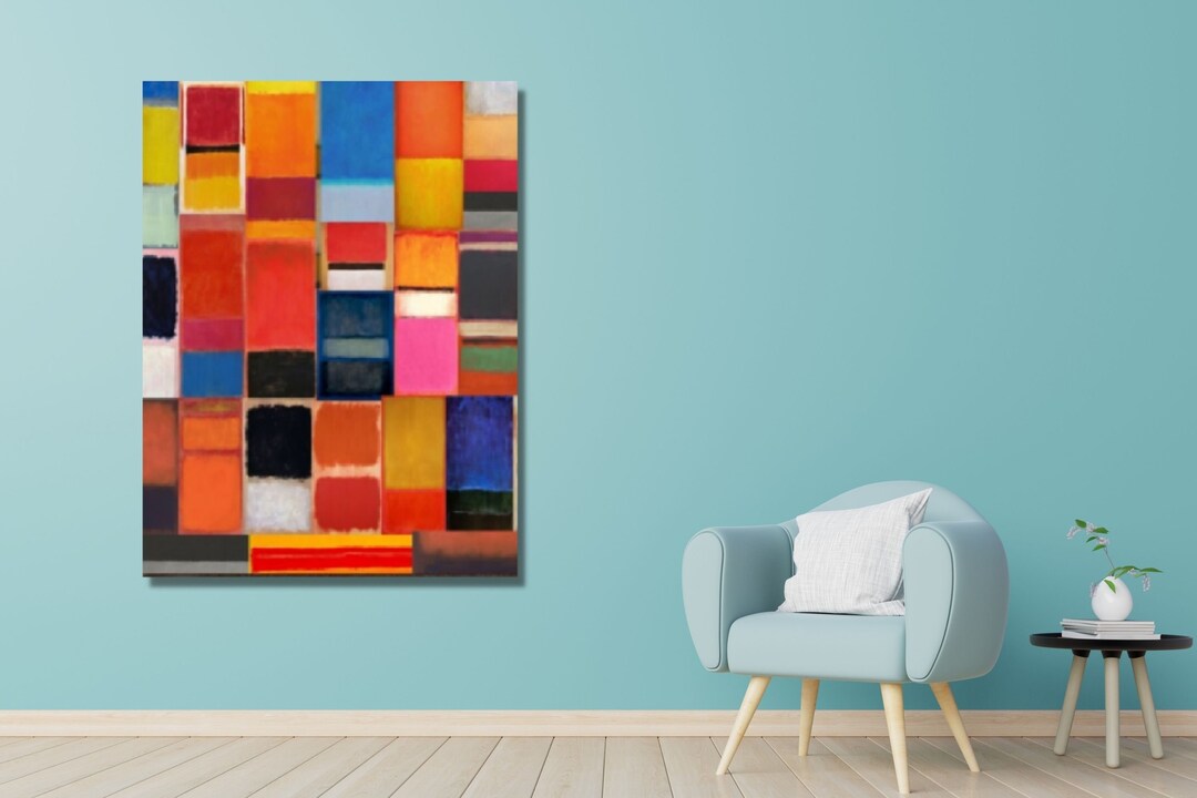 Collage Mark Rothko Poster Collage Mark Rothko Canvas Wall Art Mark ...