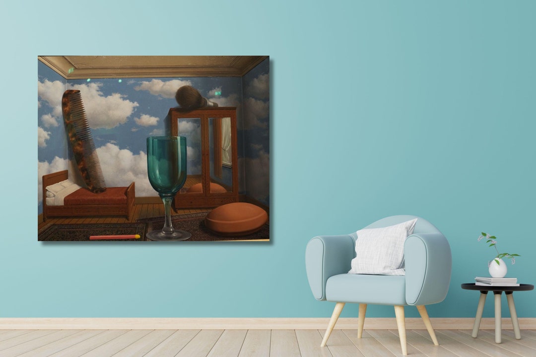Personal Values Art, Rene Magritte Canvas,framed Canvas Wall Art ...