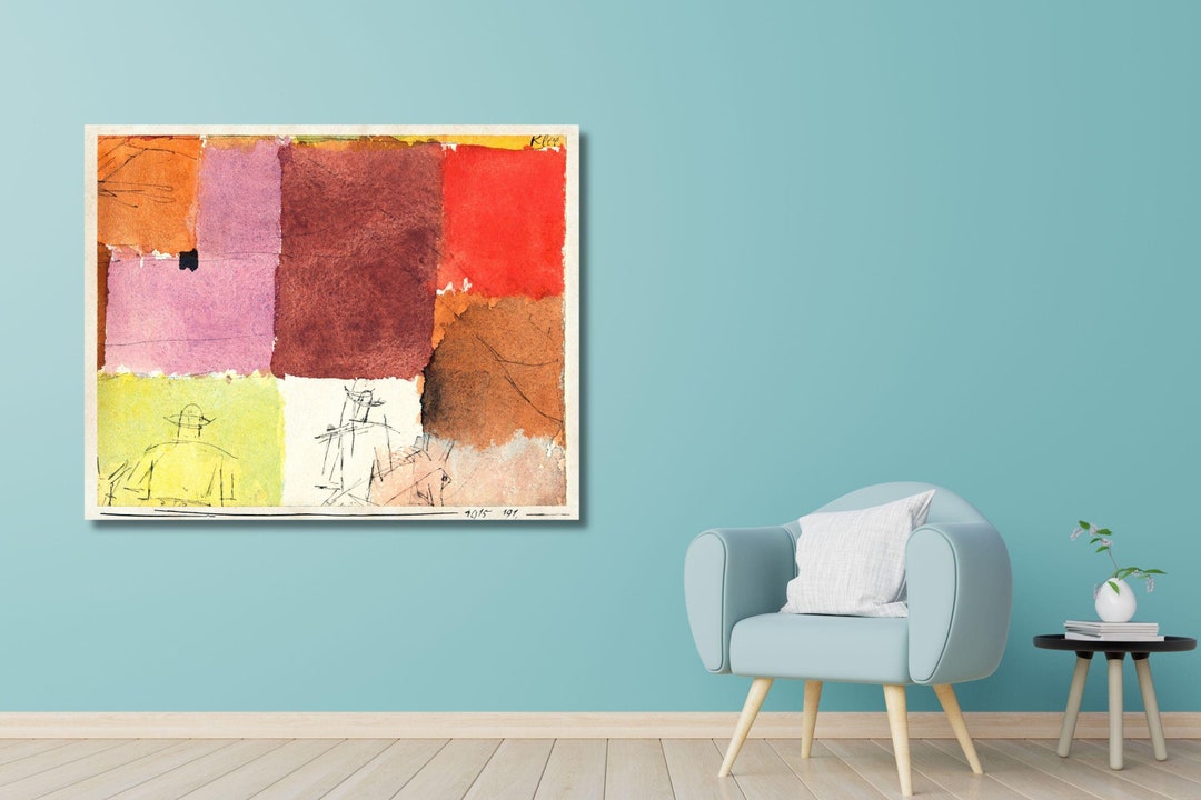 Paul Klee Composition With Figures (1915) by Paul Klee Abstract, Paul ...