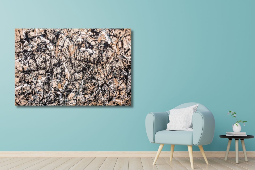 Autumn Rhythm by Jackson Pollock – 1950 Abstract Expressionist Poster ...
