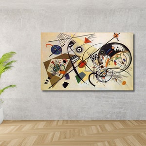Wassily Kandinsky Transverse Line Poster/ Canvas Art Reproduction ...