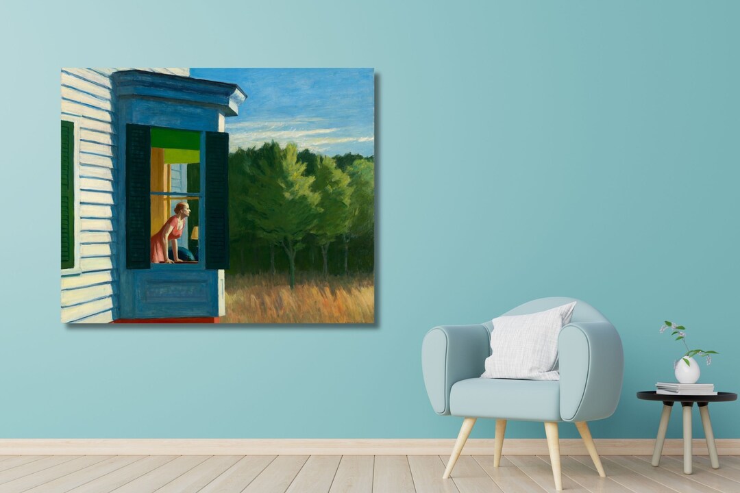 Edward Hopper Prints, Cape Cod Morning by Edward Hopper Painting ...