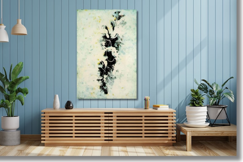 The Deep by Jackson Pollock Canvas High-quality Wall Art Painting Print ...