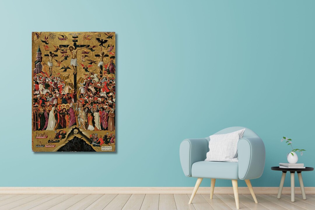 Crucifixion Jesus Poster/canvas Art Print,reproduction Print ...