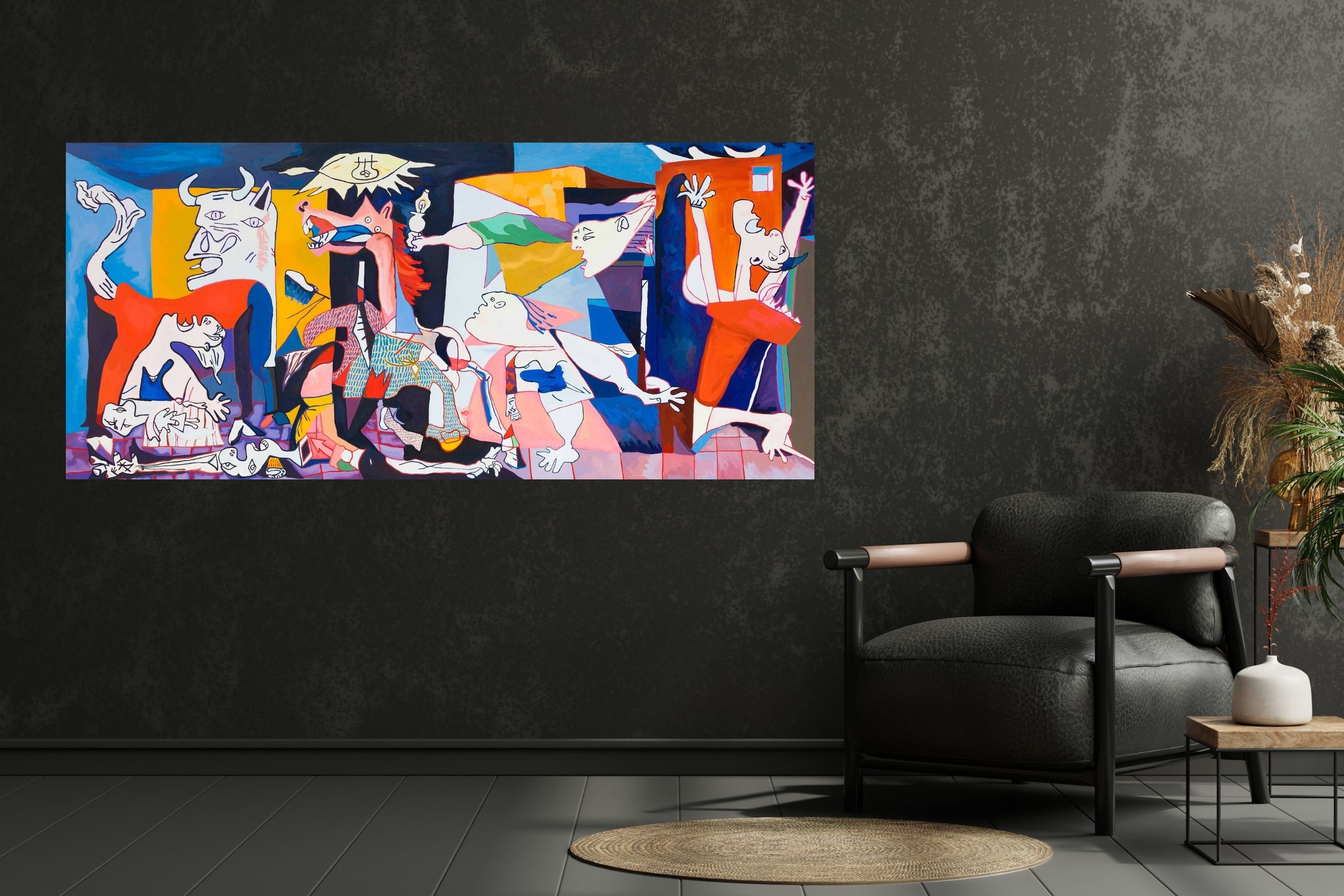 Guernica Wall Art, Guernica Canvas, Pablo Picasso Guernica Painting ...