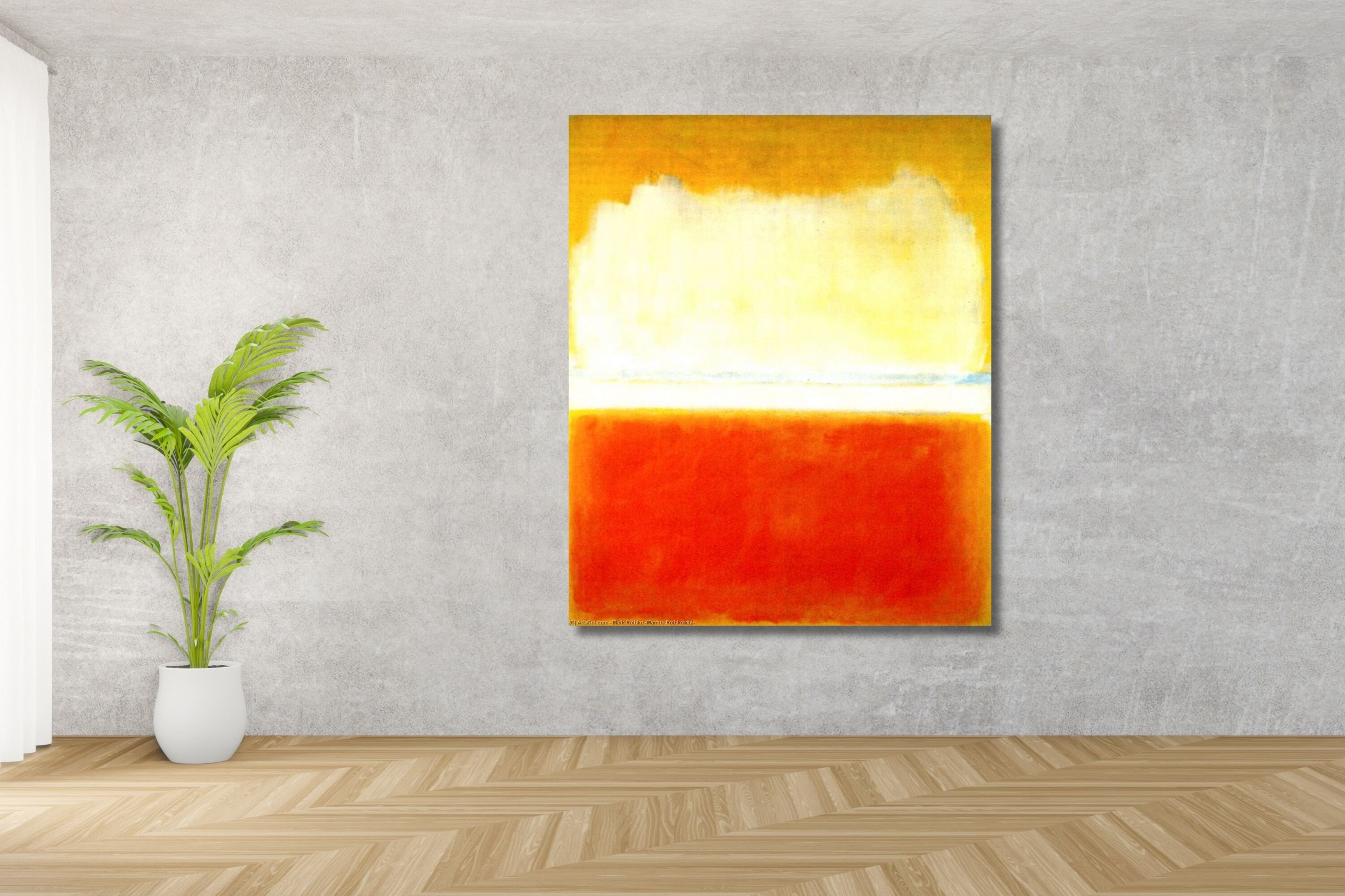 Rothko Painting Rothko Wall Art Mark Rothko Rothko Untitled - Etsy