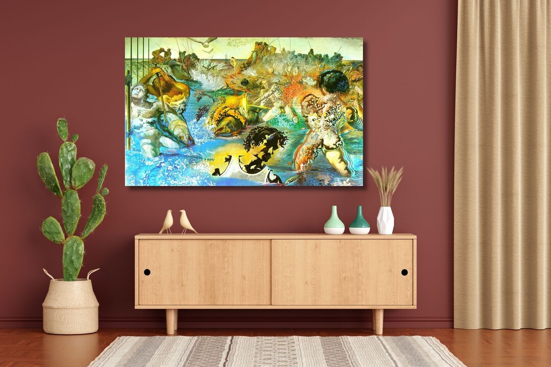 Salvador Dali (tuna Fishing) Canvas Paintings, Salvador Dali (tuna ...