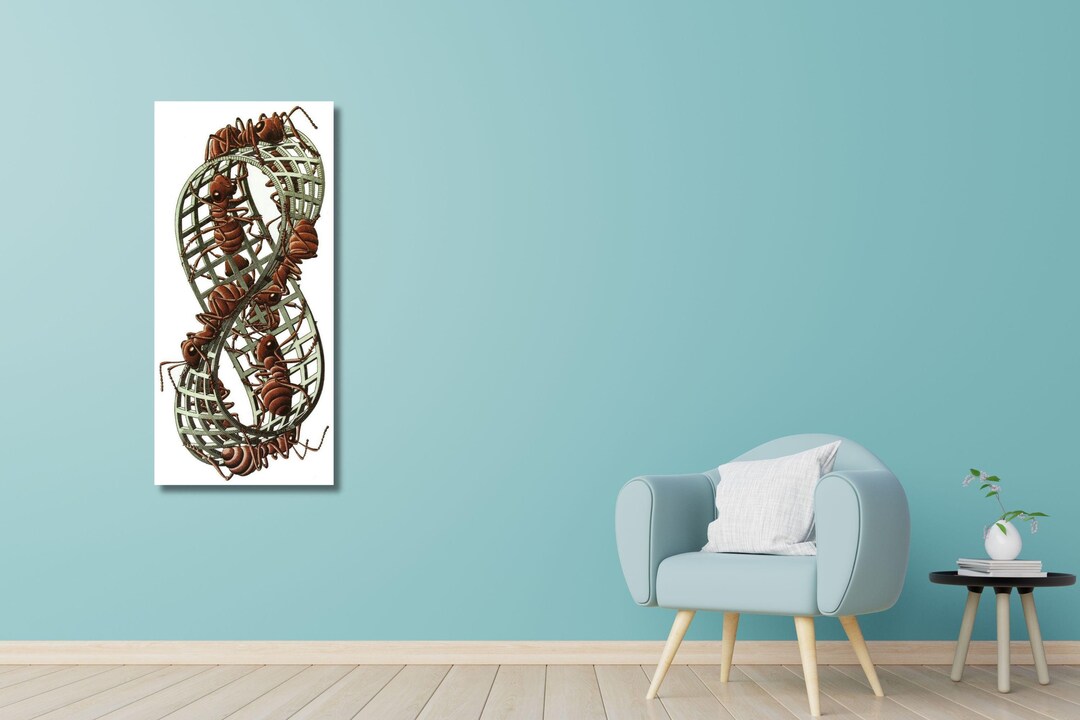 Escher Wall Art, Maurits Cornelis Escher Infinity (1963) Maurits ...