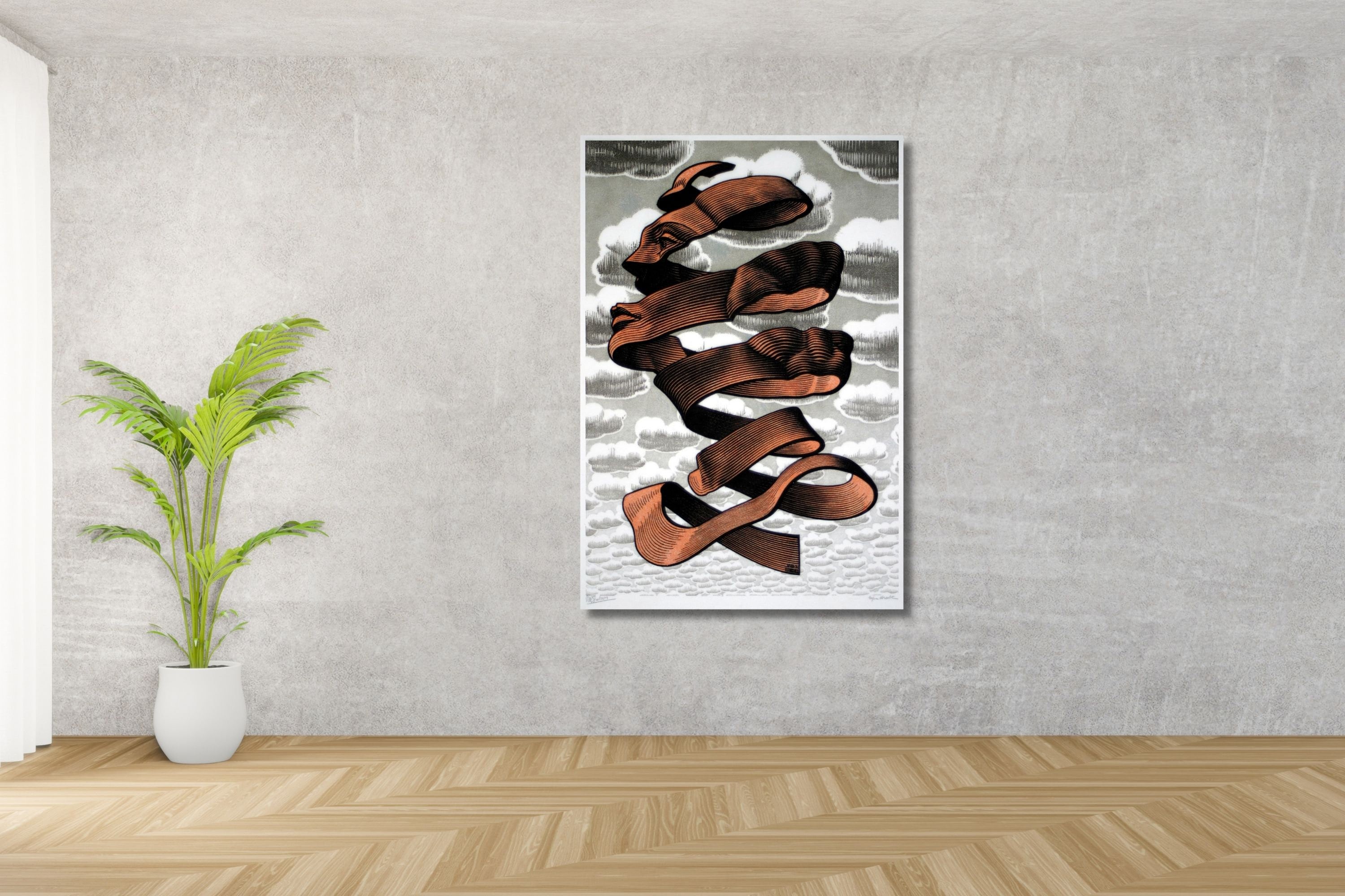 Rind by M.C. Escher Canvas Print, Maurits Cornelis Escher Print Arts ...