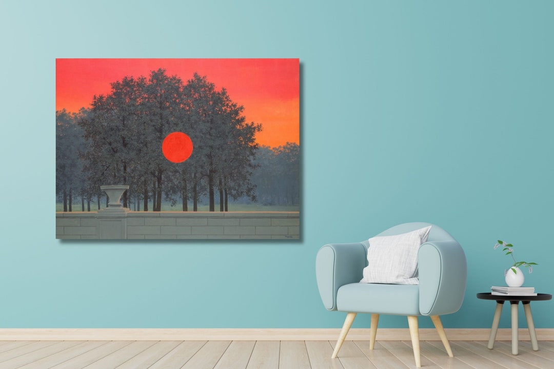 René Magritte the Banquet Canvas Wall Art,surrealism Poster Print ...