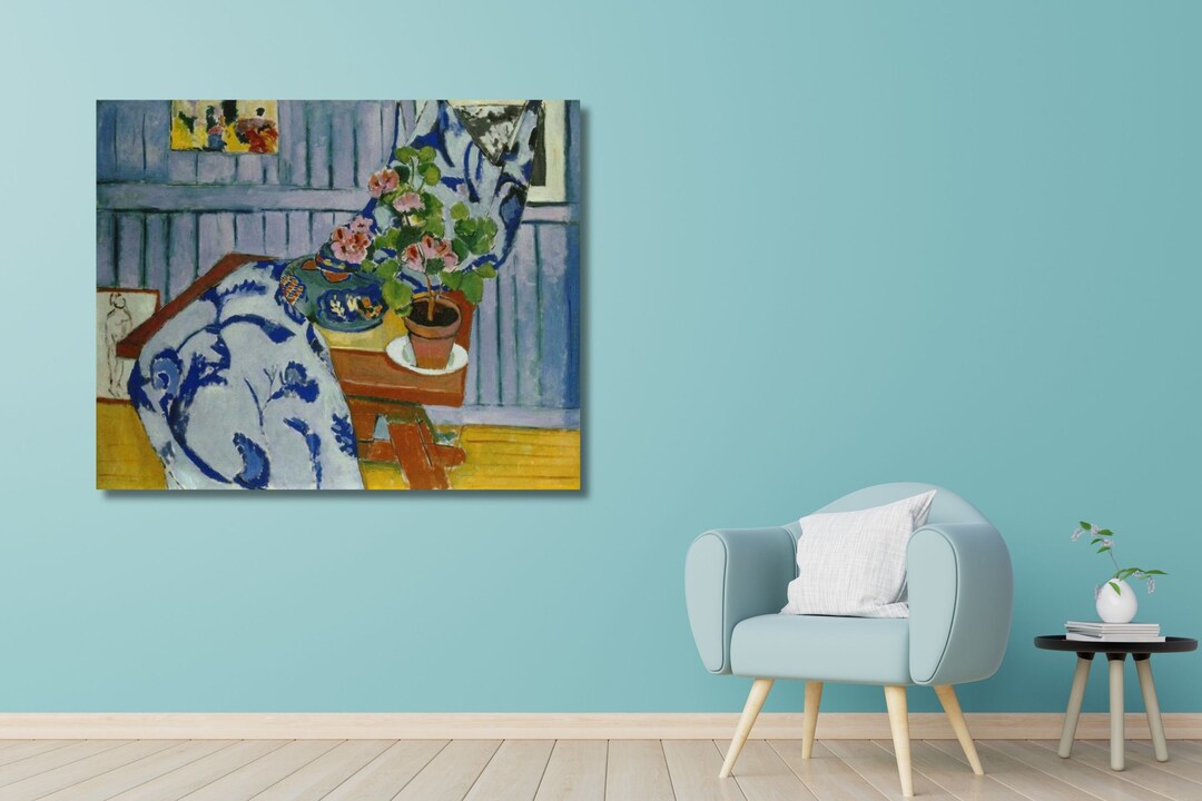 Henri Matisse Still Life With Geraniums Matisse Exhibition - Etsy