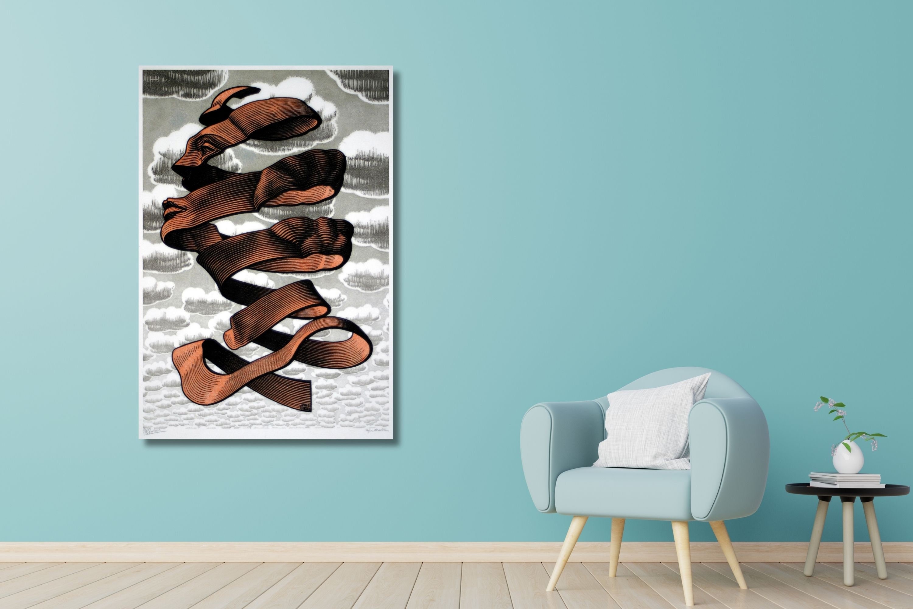 Rind by M.C. Escher Canvas Print, Maurits Cornelis Escher Print Arts ...