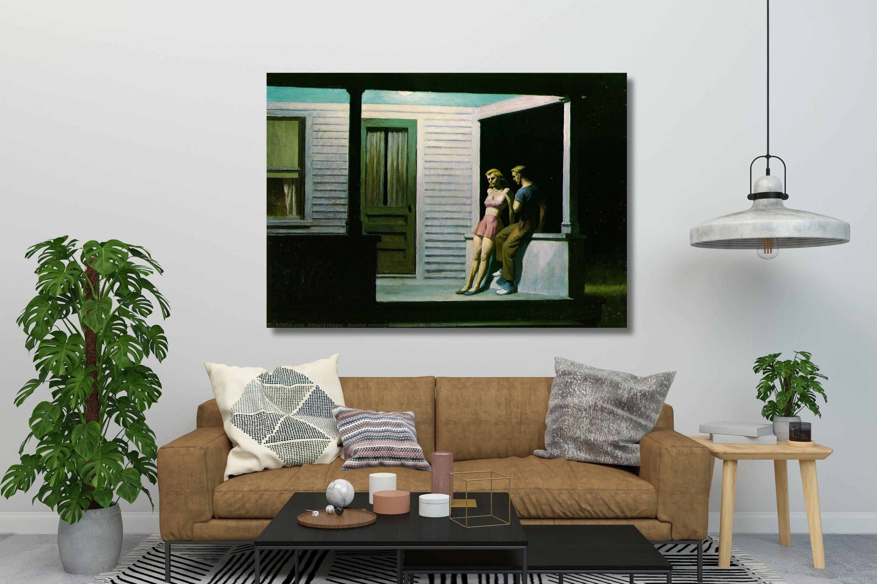 Edward Hopper summer Evening Canvas Prints, Edward Hopper summer ...