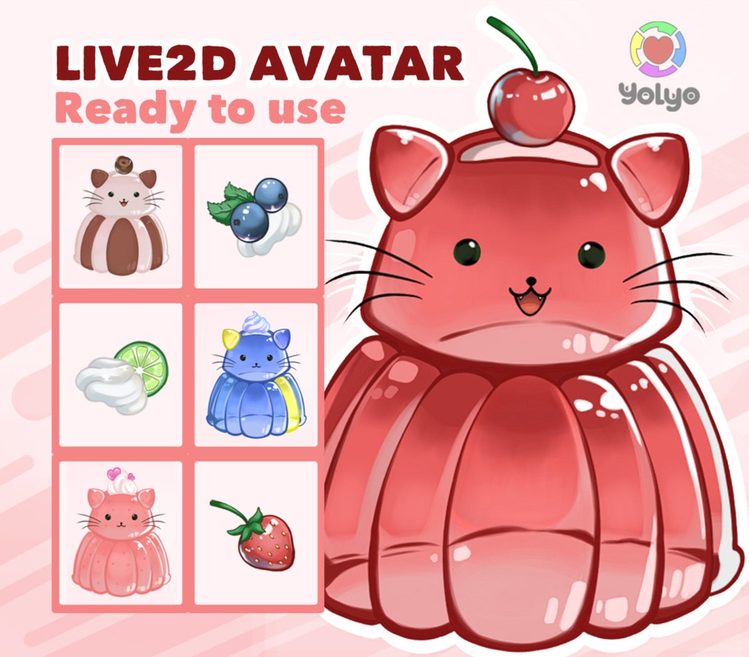Vtuber Mascot Customizable Ready to Use - Etsy