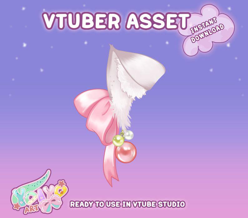 Vtuber Asset / Cute Fluffy Cat Ears - Etsy