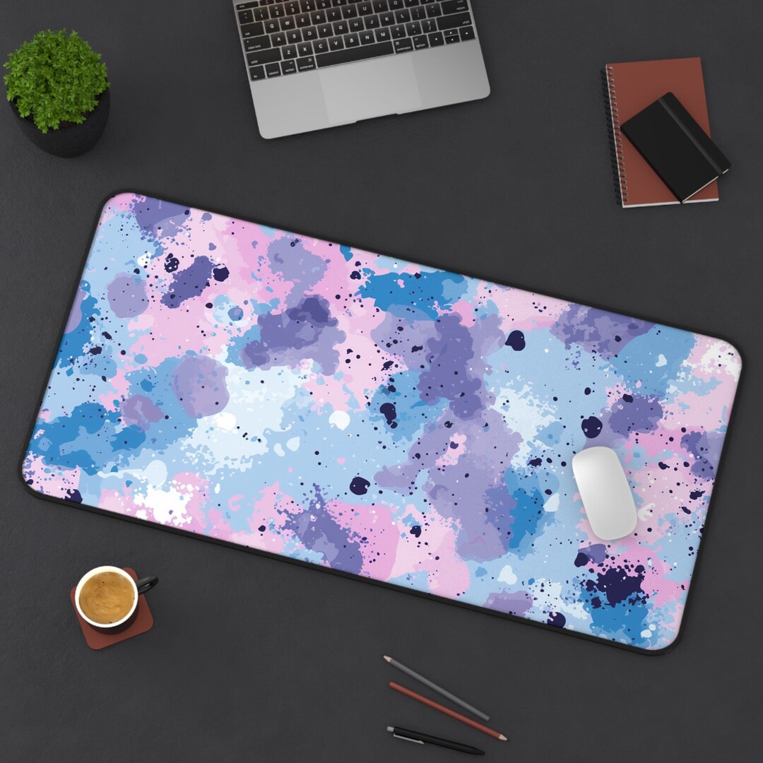 Candy Splatter Desk Mat Personalized Desk Mat Custom Mouse Pad ...