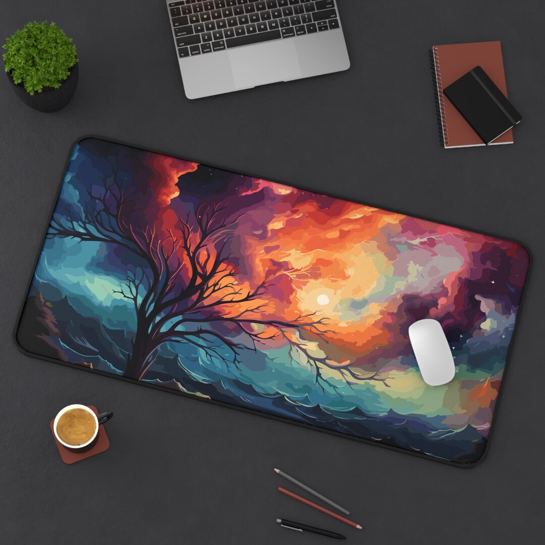 Tree of Life Gaming Desk Mat | Gaming Desk Mat | Desk Mat for Gamers - Etsy