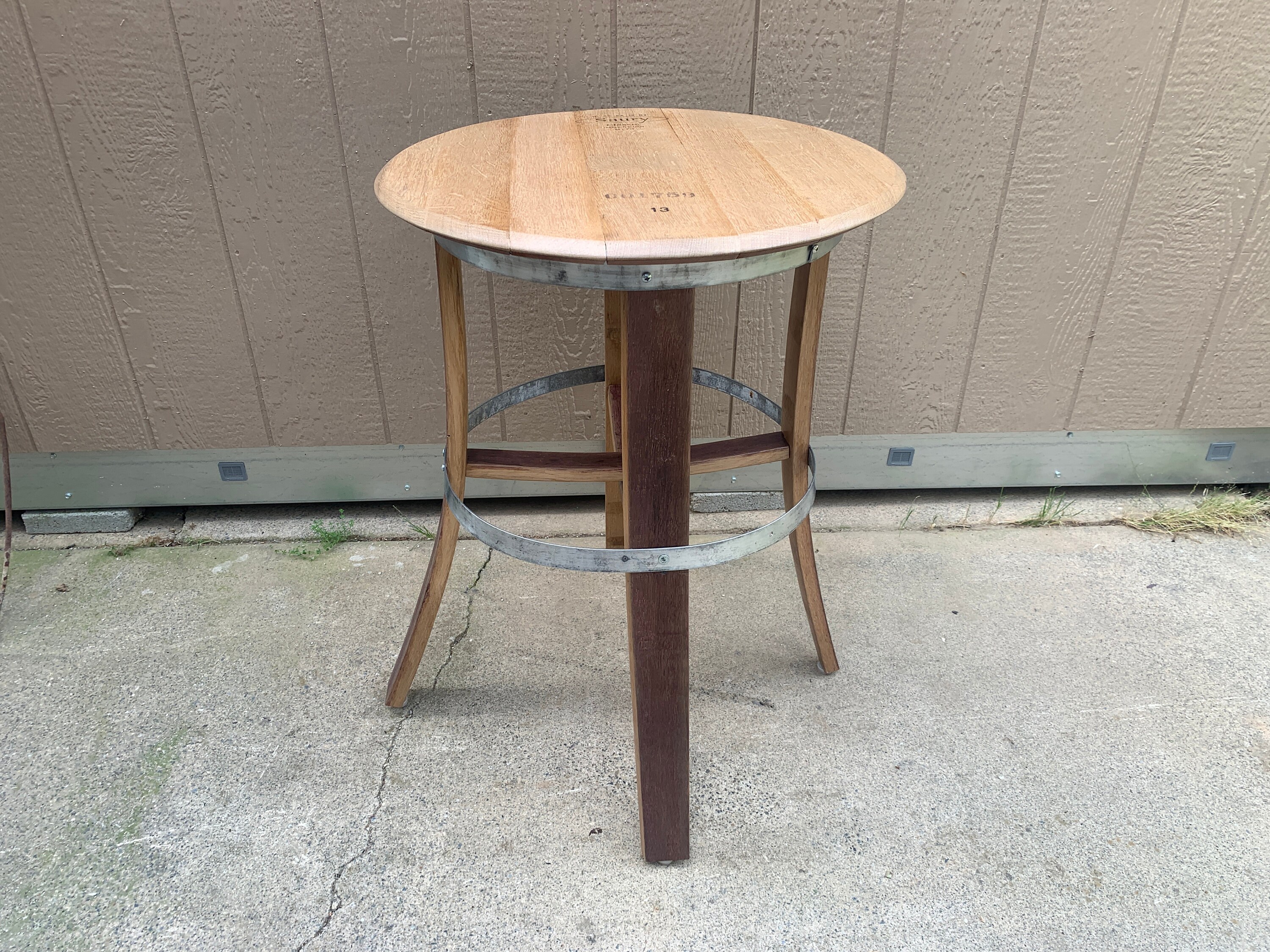 Wine Barrel Table - Etsy