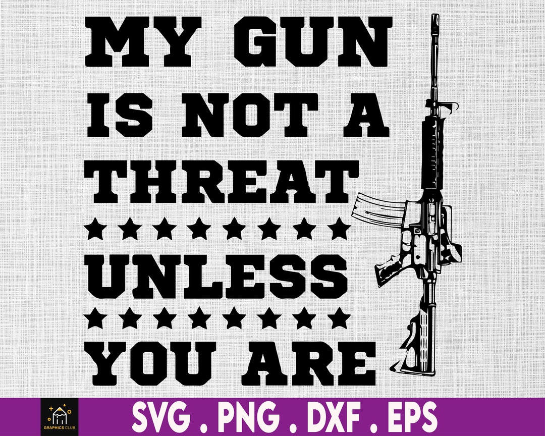 You Can Have My Gun One Bullet at a Time SVG PNG Second Amendment ...