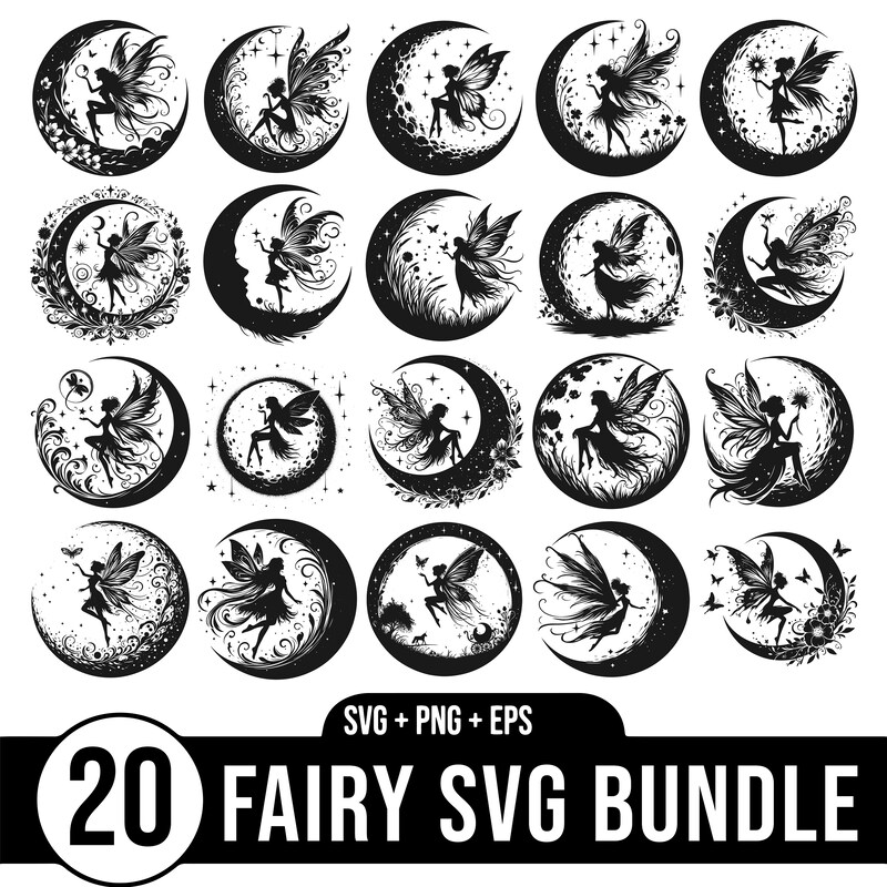 Fairy Svg - Etsy