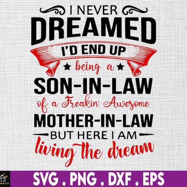 I Never Dreamed Svg - Etsy