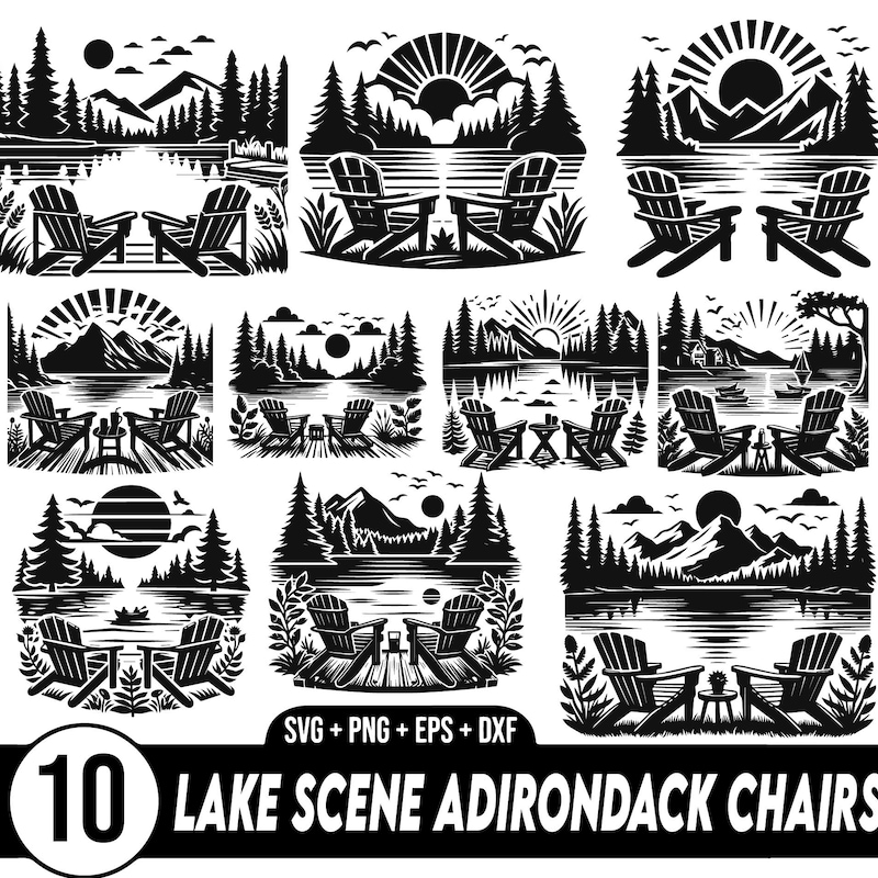Adirondack Lake House - Etsy