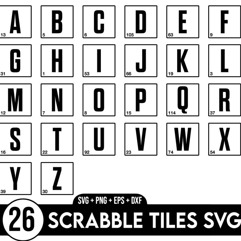 Scrabble Tile - Etsy