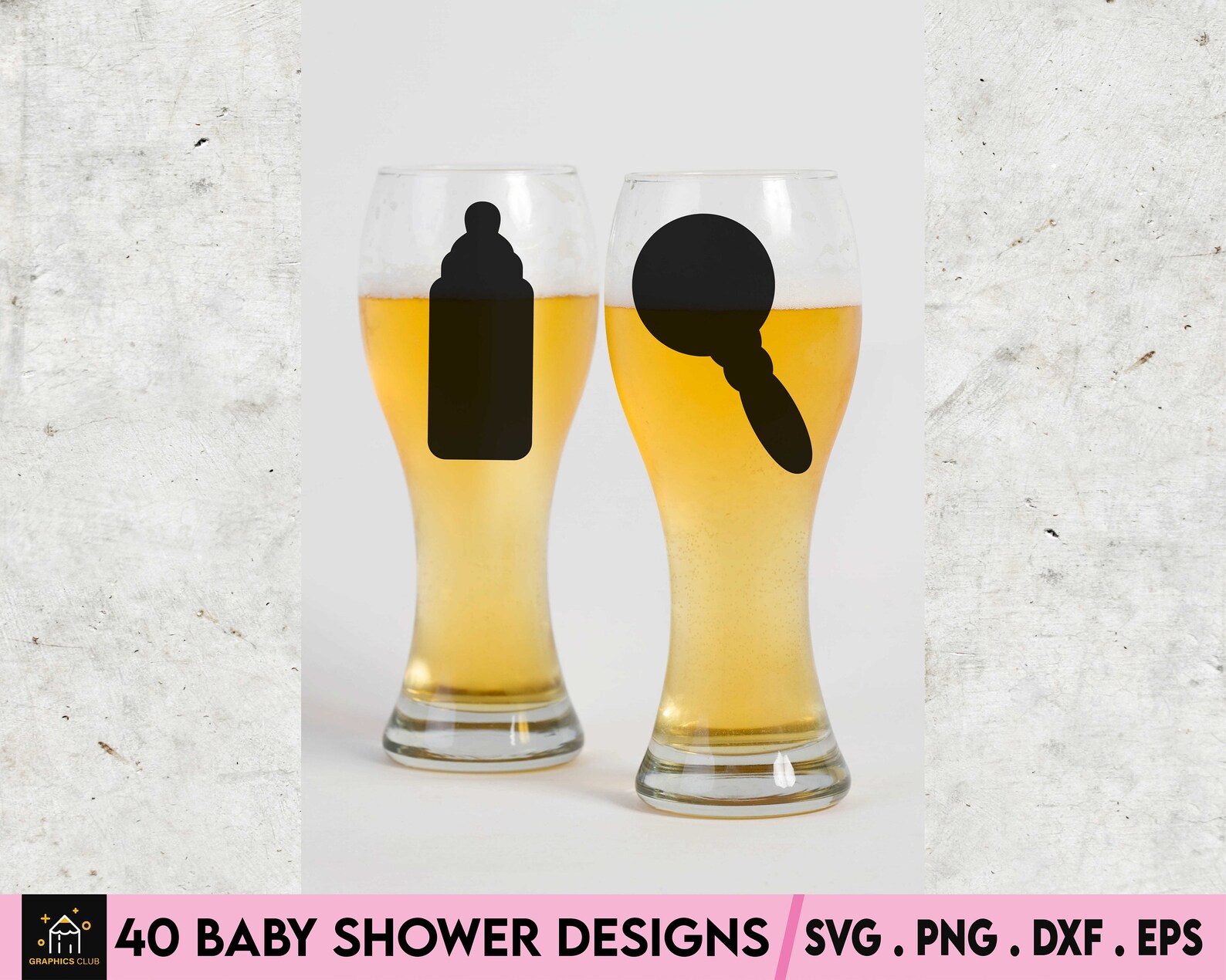 Baby-Dusche-Svg-Bundle, Baby-Dusche-Svg, Neugeborenen-Svg-Bundle, Baby ...