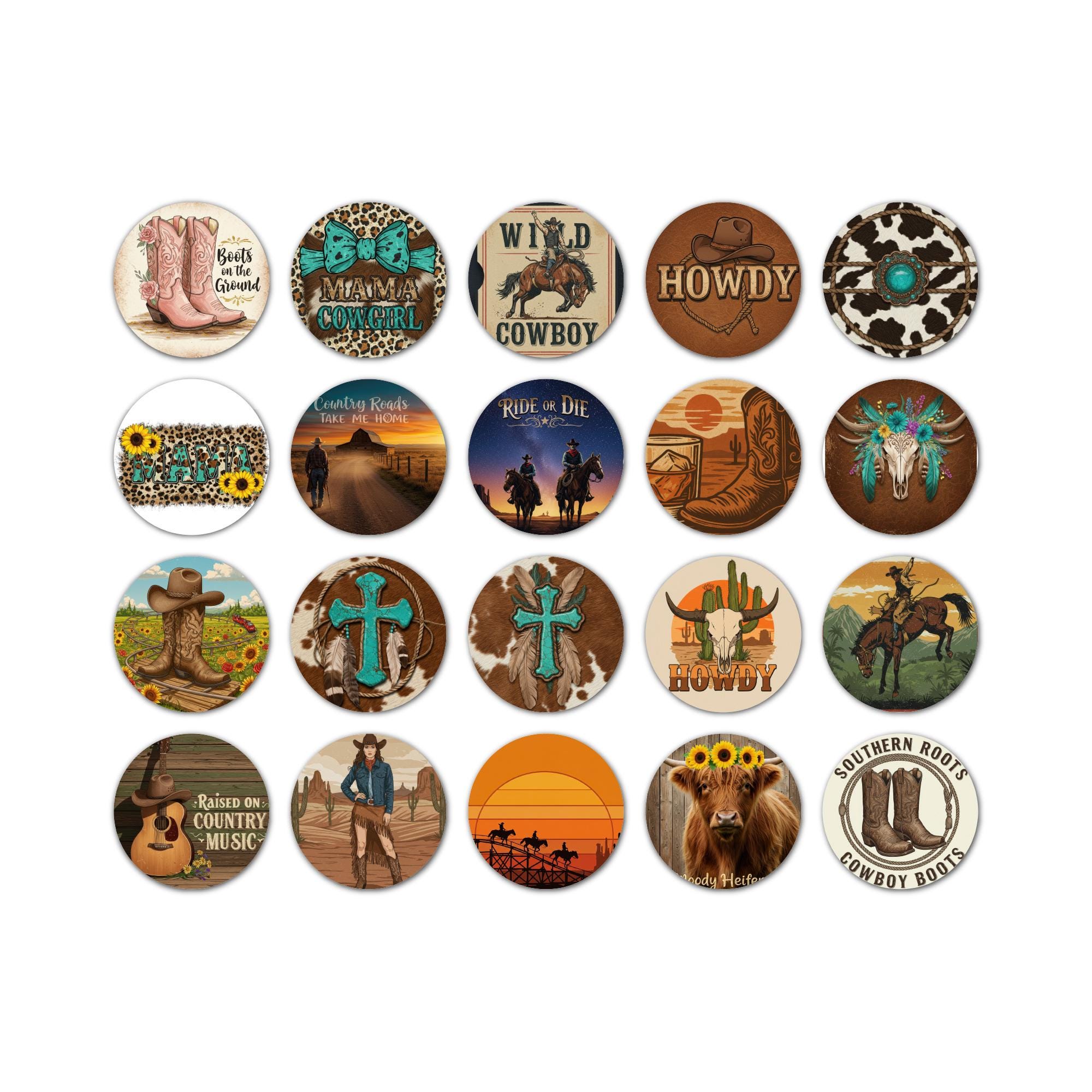 Western Car Coaster, Western Sublimation, Wild and Free, Country Png ...