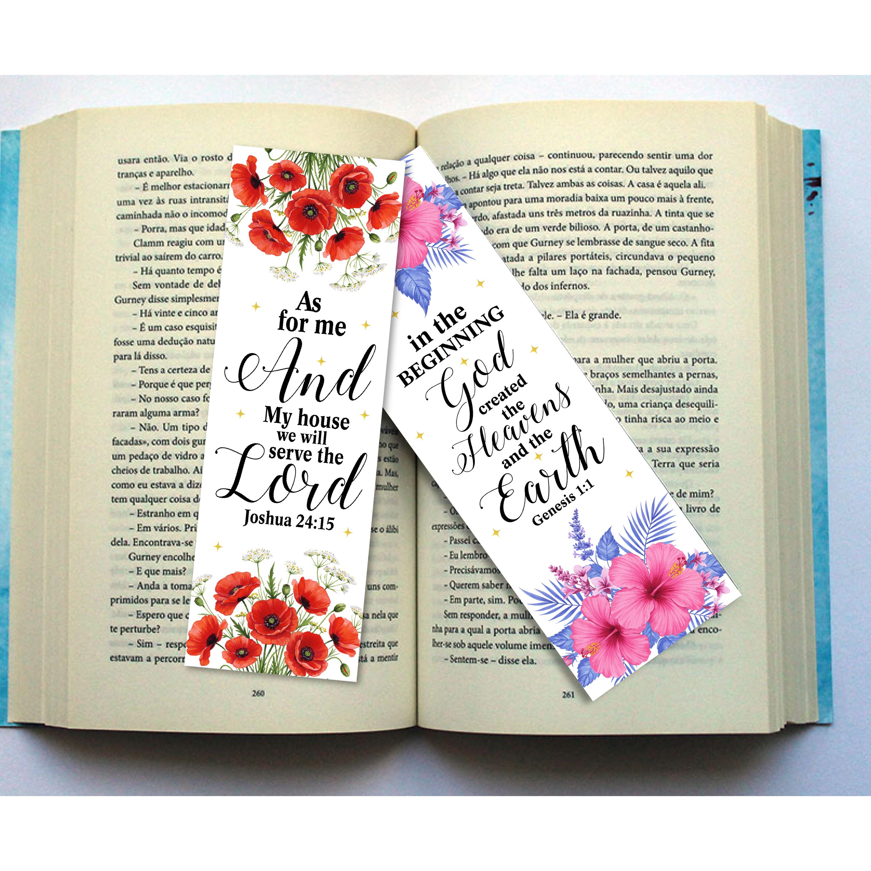 Bible Verses Bookmark Png Bundle, Christian Inspirational Bookmarks ...
