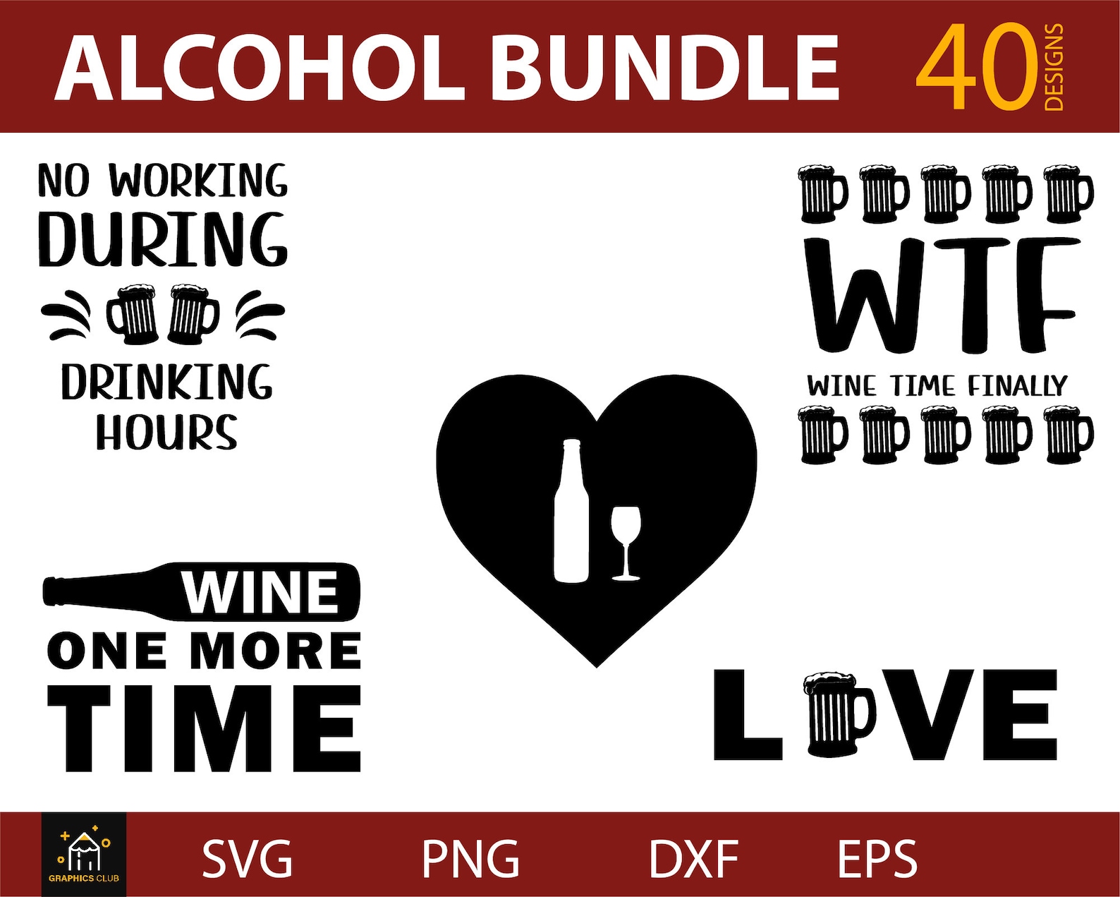 Alcohol Svg Bundle, Beer Svg, Funny Alcohol Svg, Coaster Svg, Whiskey ...