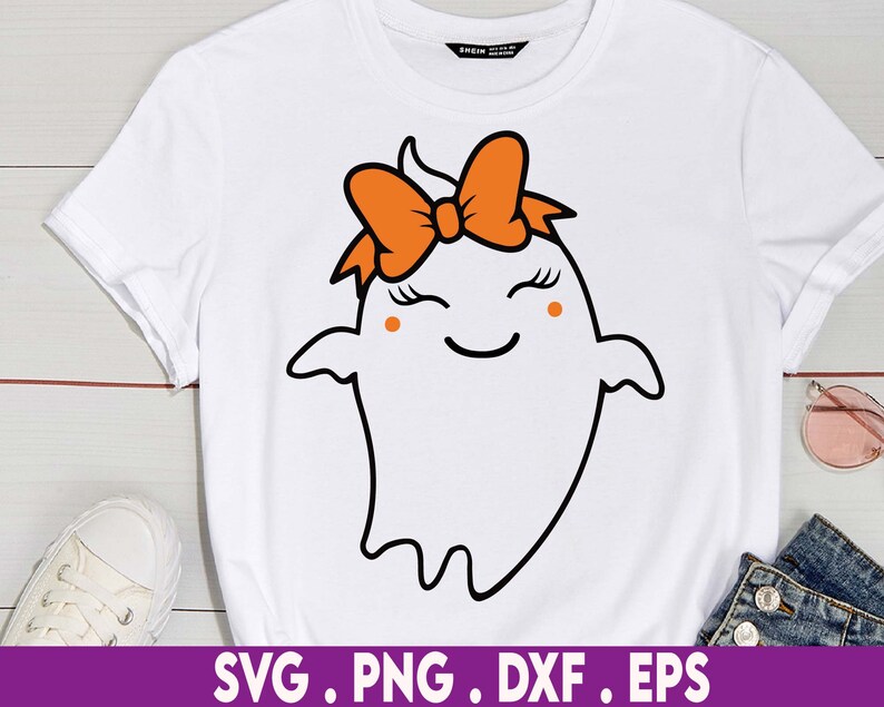 Halloween Svg, Cute Ghosts Cut Files, Boy & Girl Ghost Svg, Little ...