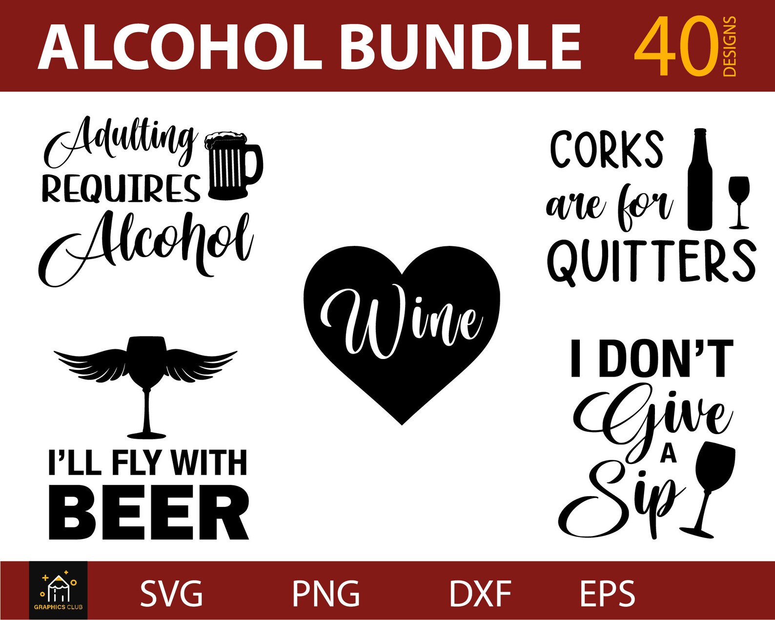 Alcohol Svg Bundle, Beer Svg, Funny Alcohol Svg, Coaster Svg, Whiskey ...