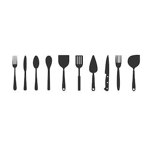 Wooden Spoon SVG Bundle, Cooking Svg, Kitchen Utensils Svg, Kitchen ...