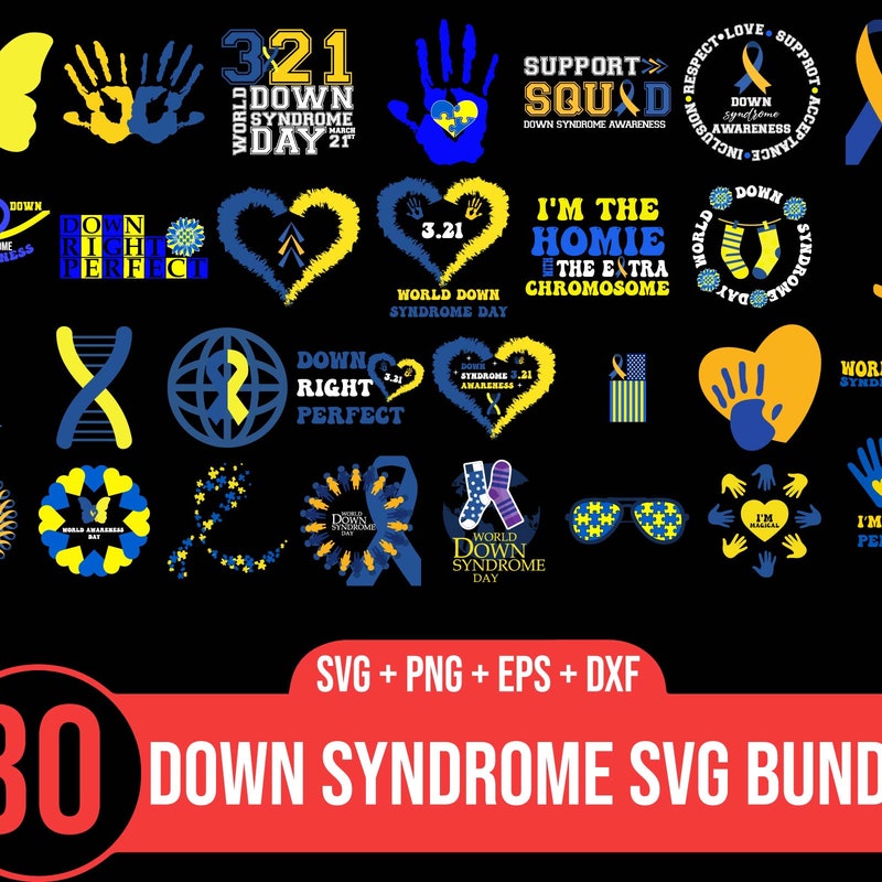 Symbol for Down Syndrome Awareness - Etsy New Zealand