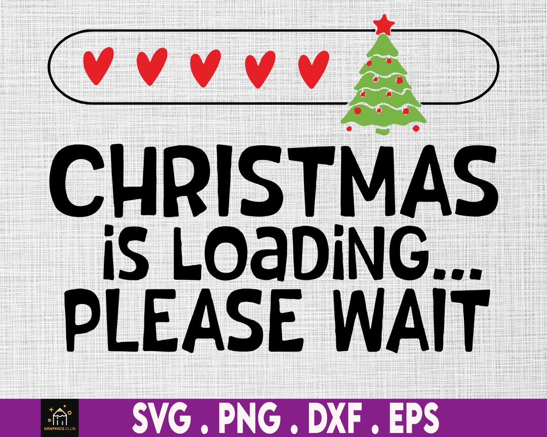 Christmas Spirit Loading PNG Sublimation - Instant Download - Etsy