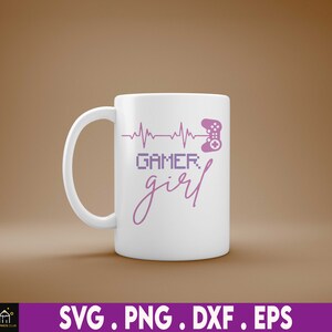 Girl Gamer Gamer Girl SVG Cut Files for Cricut, Video Game Controller ...