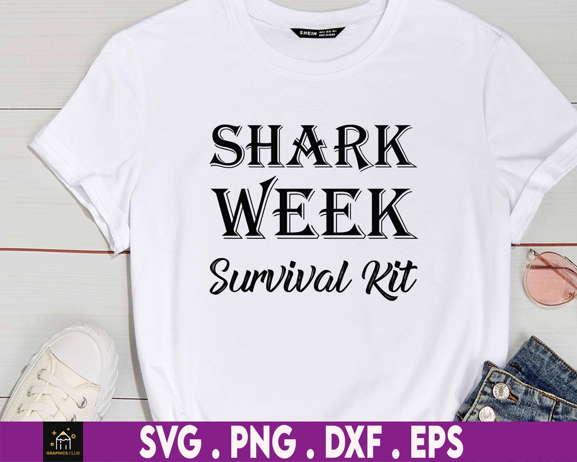 Shark Week Png, Respect the Locals SVG, Save the Shark SVG, Protect Our ...