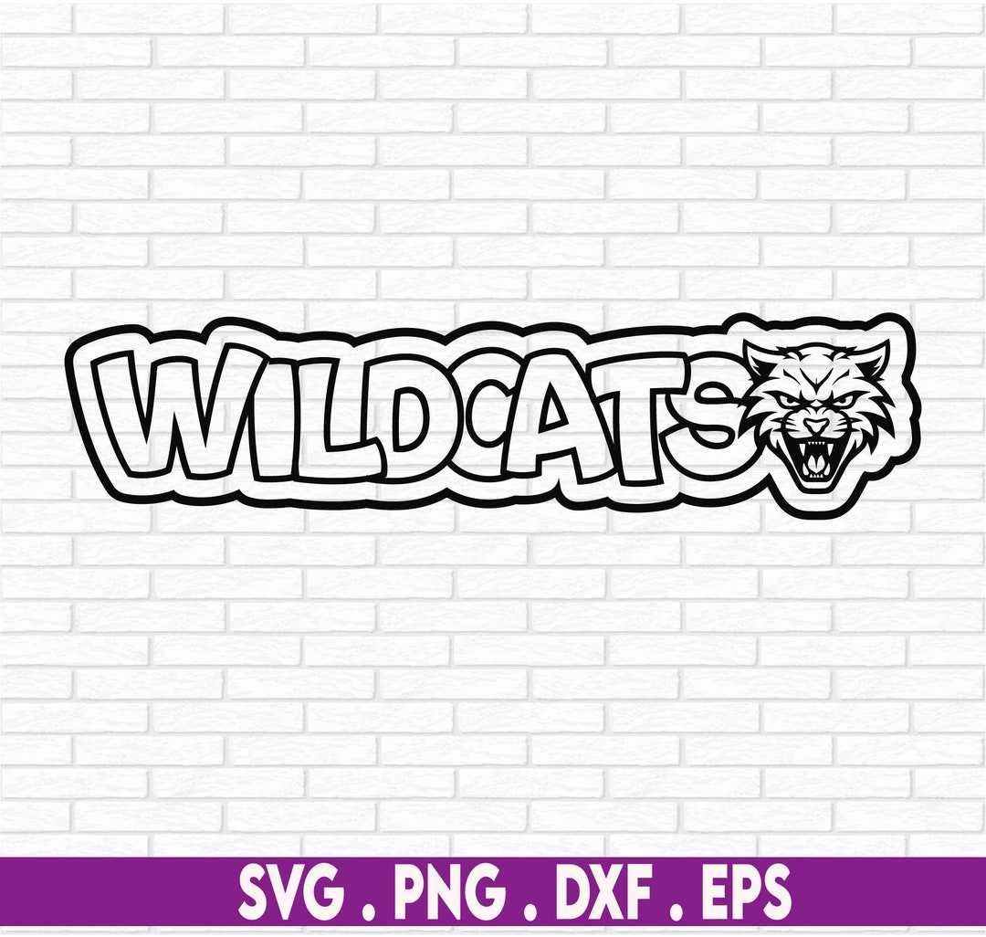Wildcats SVG, Wildcats Football, Wildcats Baseball, Wildcats Soccer ...