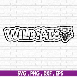 Wildcats SVG, Wildcats Football, Wildcats Baseball, Wildcats Soccer ...