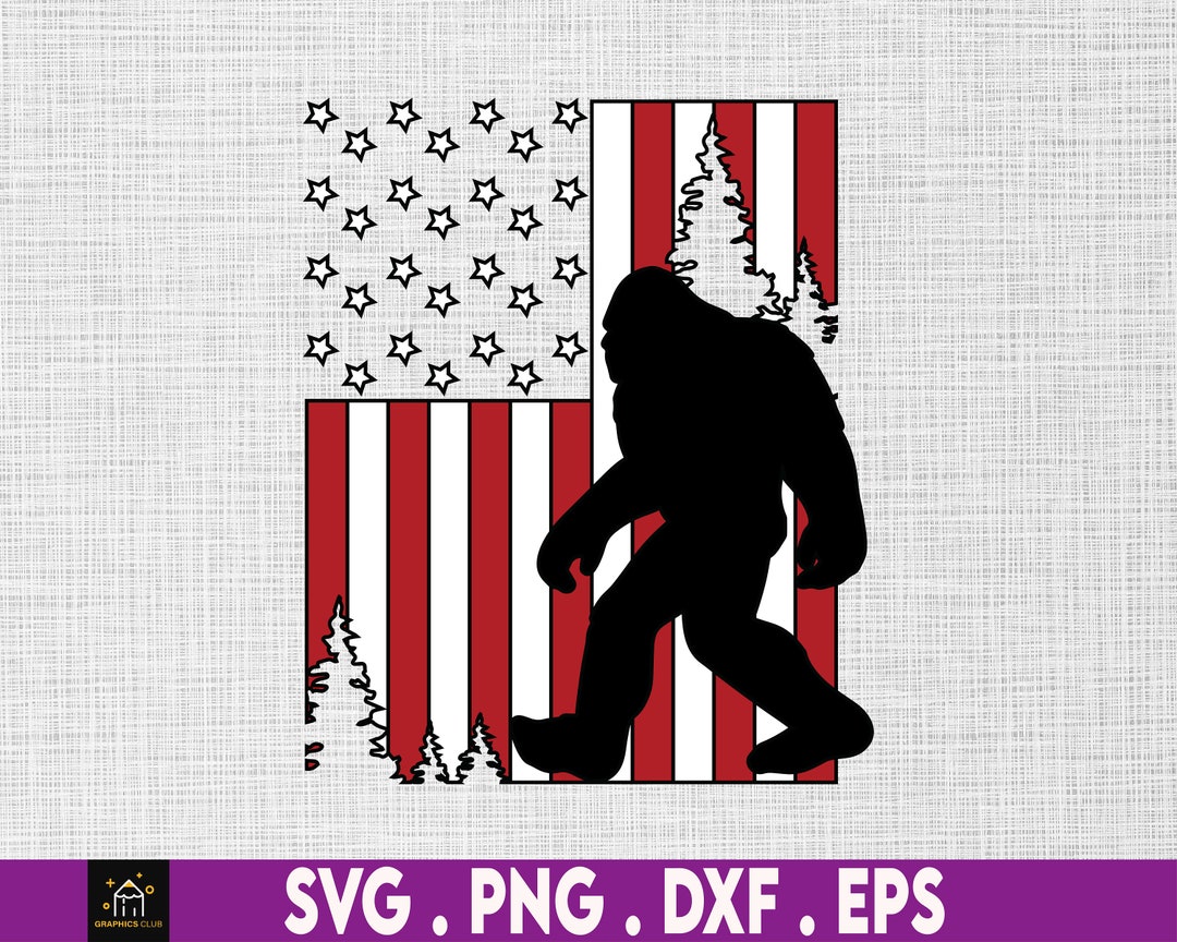 Sasquatch, Yeti, Bigfoot - Digital Download, Instant Download, Svg, Dxf ...